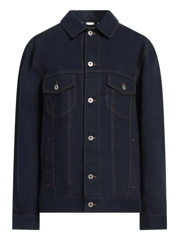 Burberry Denim Trucker Jacket - Black
