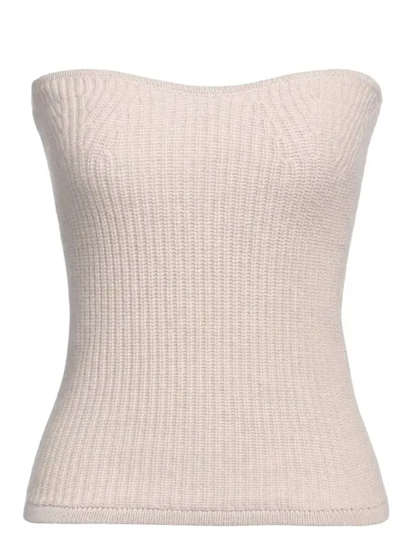 Isabel Marant Étoile Strapless Knitted Vest - Nude