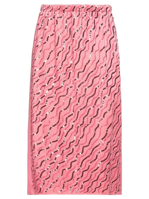 Marni Sequin Embellished Maxi Dress - Pink