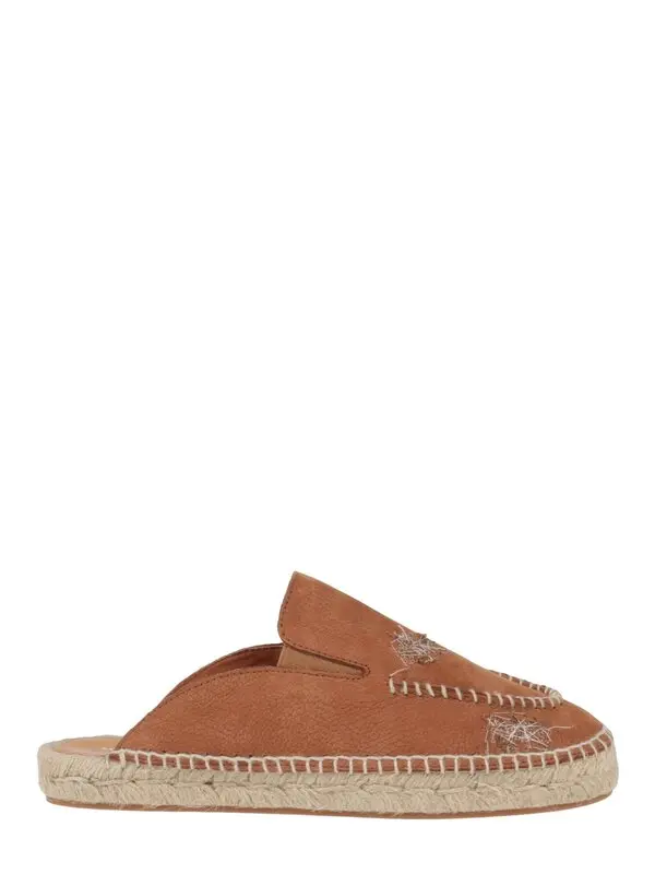 MAISON MARGIELA Casual Linen-soled Sandals - Brown