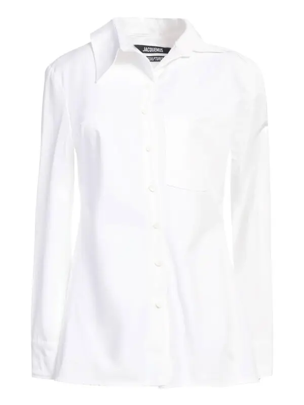 Jacquemus Long Sleeve Shirt - White