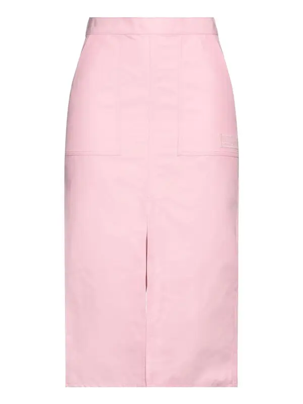 Marni Twill Midi Skirt - Pink