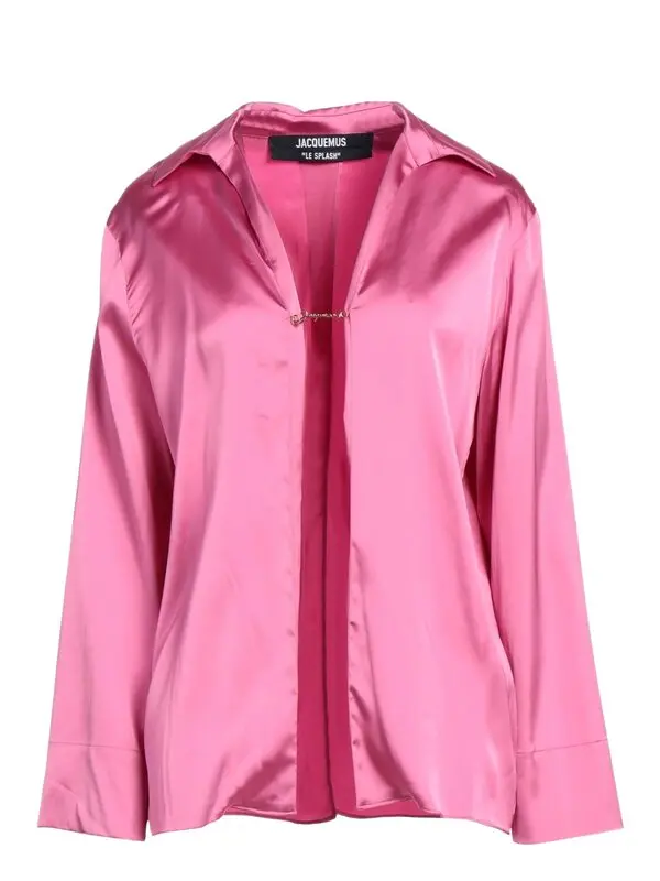 Jacquemus Long-sleeved Shirt - Fuchsia
