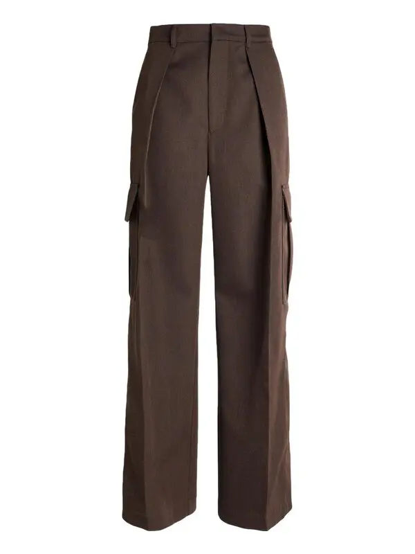 Burberry Flannel Casual Trouser - Black