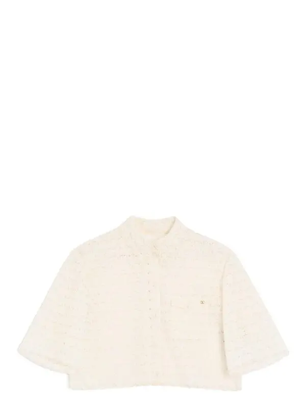 Valentino Garavani Cotton Fleurs Shirt - White