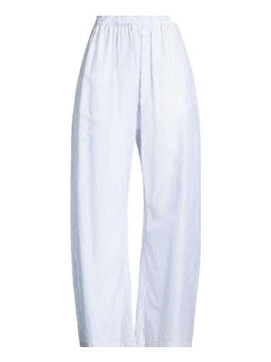 MAISON MARGIELA Striped Elasticated Waist Trousers - White