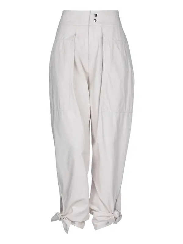 Isabel Marant Étoile Tapered Trousers - White