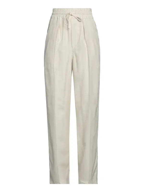 Isabel Marant Étoile Drawstring Waist Trousers - White