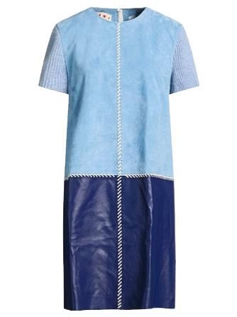 Marni Suede Dress - Blue