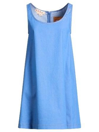 Marni Sleeveless Denim Dress - Blue