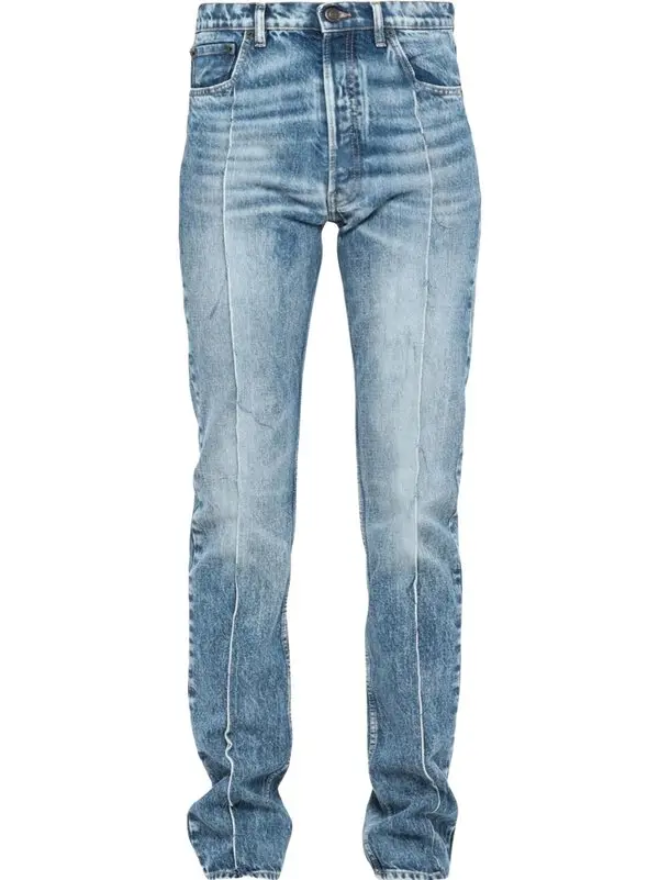 MAISON MARGIELA Medium Wash Skinny Jeans - Blue