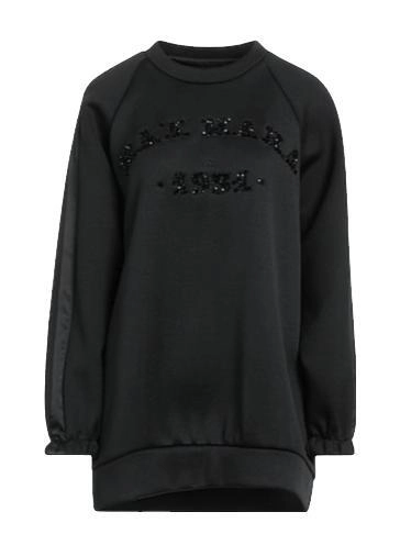 Max Mara Long-sleeved Sweatshirt - Black
