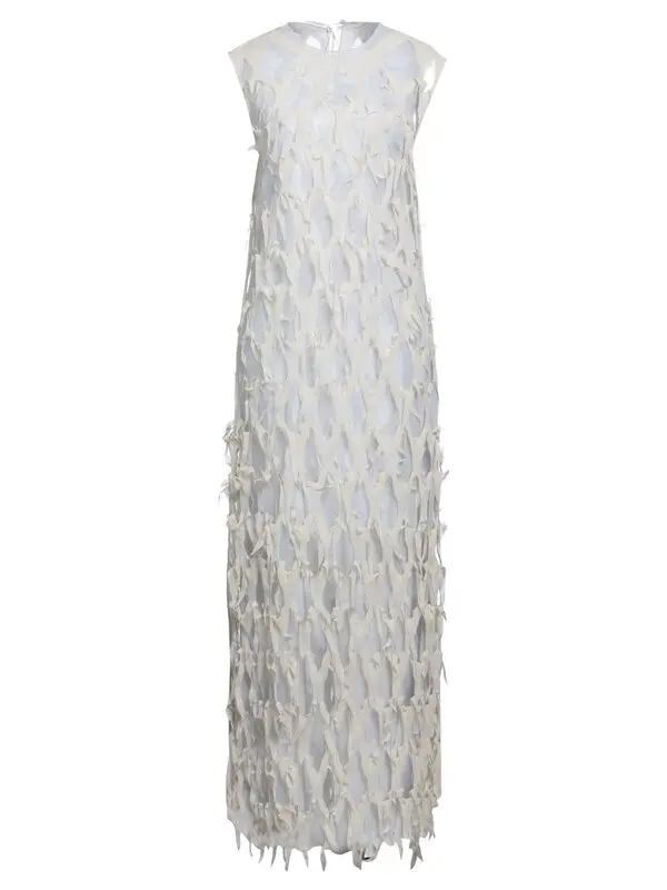 MAISON MARGIELA Two-tone Maxi Dress - Gray
