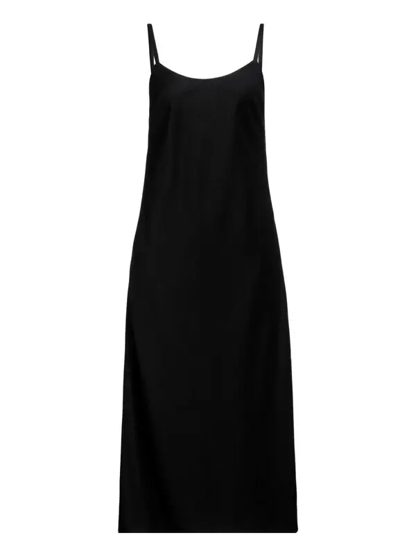MAISON MARGIELA Scoop Neckline Slip Dress - Black