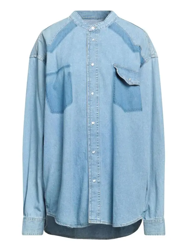 MAISON MARGIELA Denim Shirt - Blue