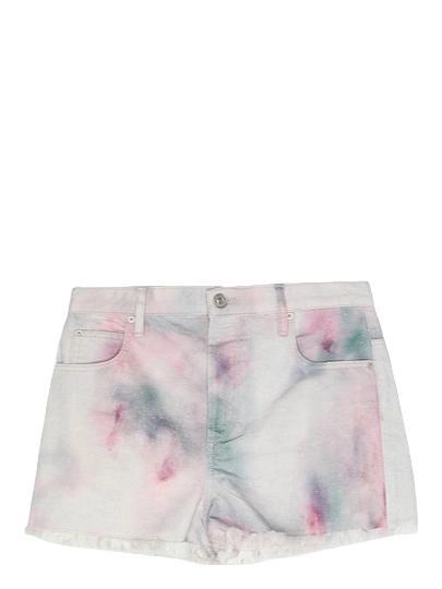 Isabel Marant Étoile Denim Hot Pants - White