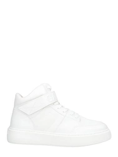 GANNI High-top Trainers With Velcro Fastening - White