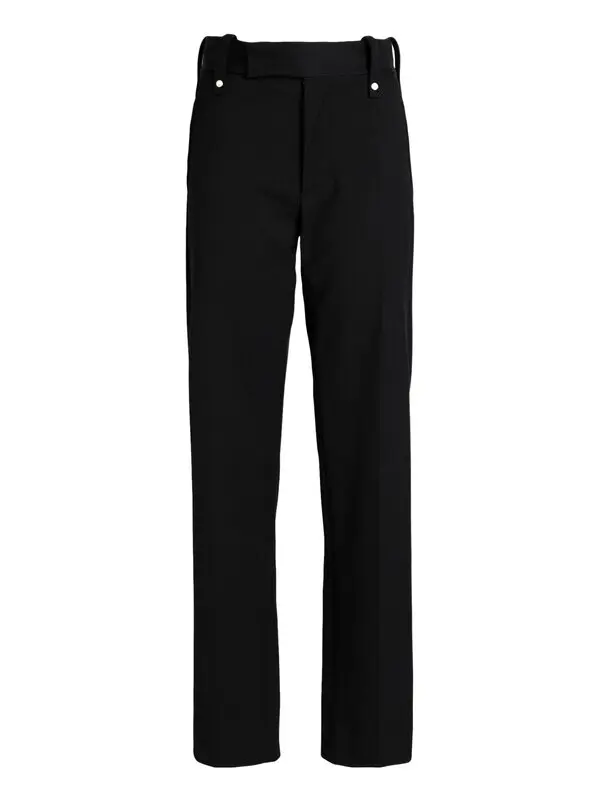 Burberry Straight-leg Trousers - Black