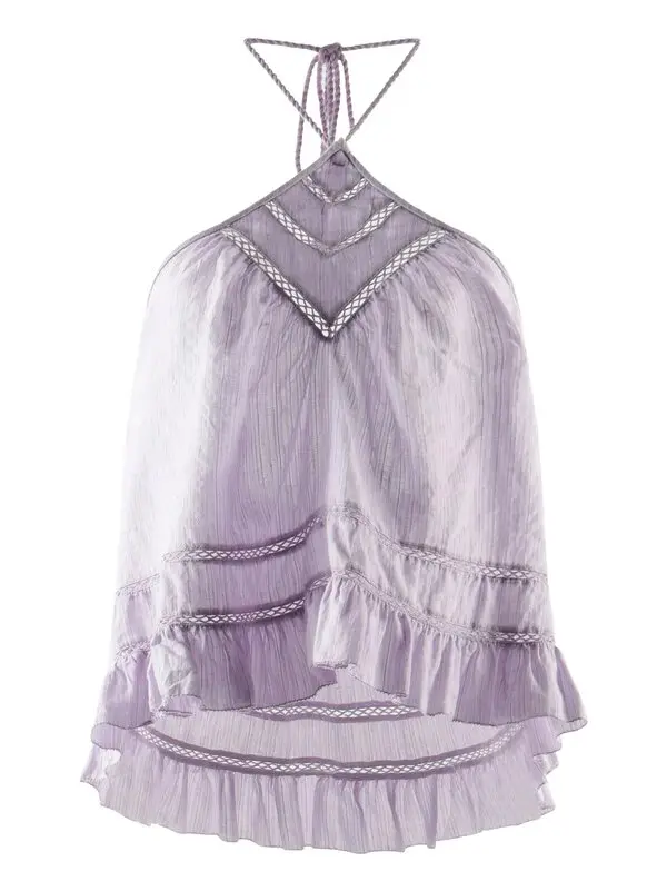 Isabel Marant Étoile Sleeveless Scoop Neck Top - White