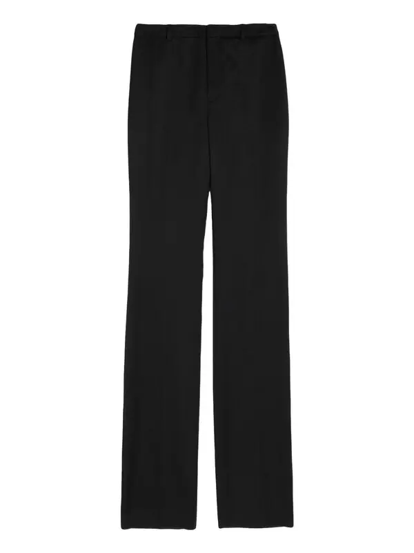 Saint Laurent Bootcut Trousers - Black