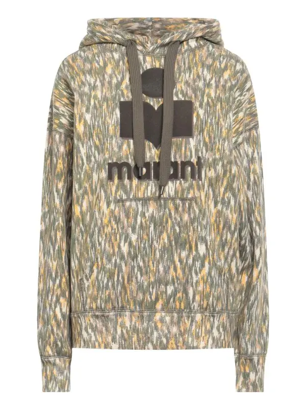 Isabel Marant Étoile Multicolour Fleece Hoodie - Nude