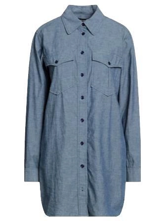Isabel Marant Étoile Denim Shirt Dress - Gray