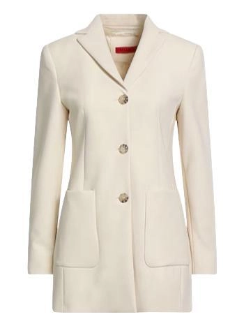 MAXCO. Single-breasted Blazer - White