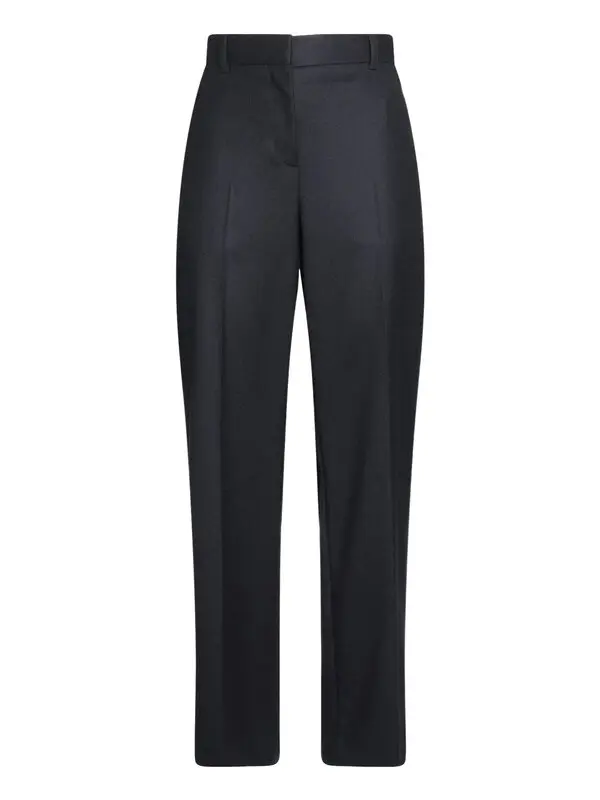 Burberry Loose Knit Trousers - Black