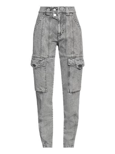Isabel Marant Étoile Workwear Cargo Jeans - Gray