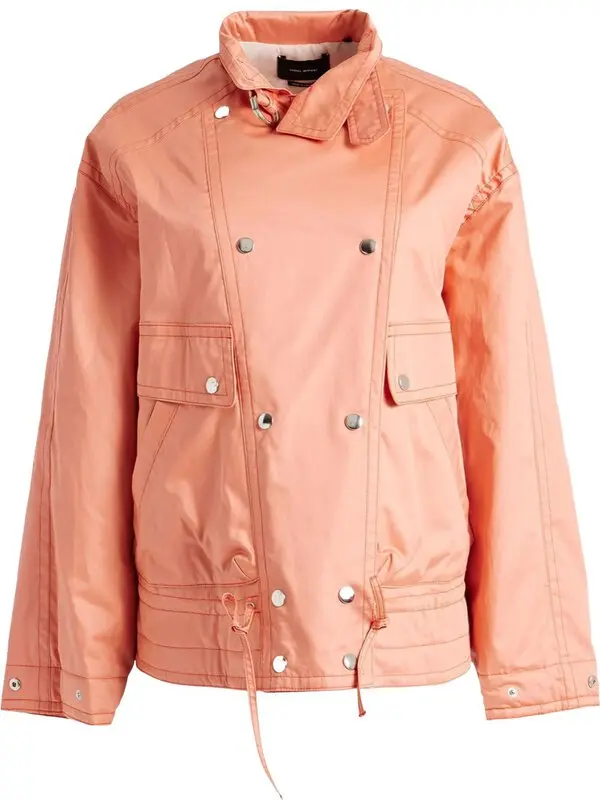 Isabel Marant Étoile Casual Jacket With Woven Strap Detailing - Pink