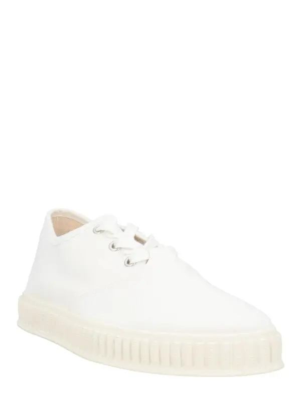 MAISON MARGIELA Canvas Lace-up Sneakers - White