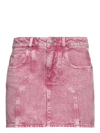 Isabel Marant Étoile Denim Skirt - Pink