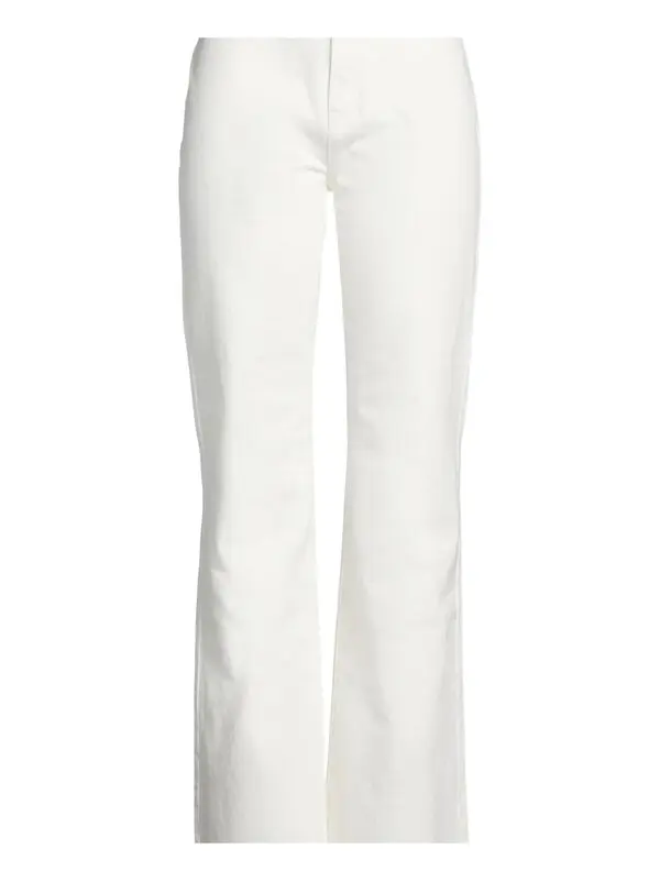 Chloé Flared Jeans - White