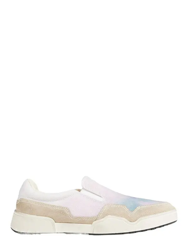 Isabel Marant Étoile Round Toe Low Top Casual Sneakers - White