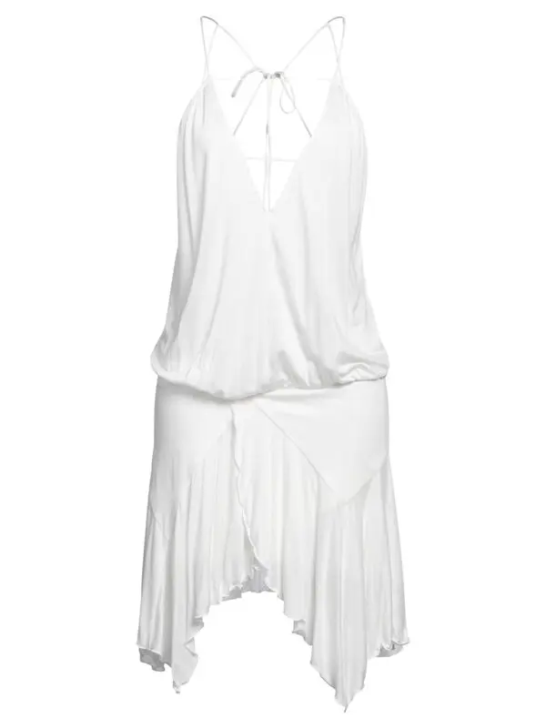 Isabel Marant Étoile Sleeveless Square Neck Dress - White