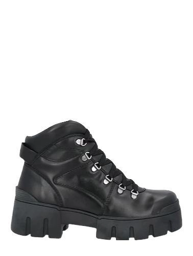 Isabel Marant Étoile Leather Lace-up Ankle Boots - Black