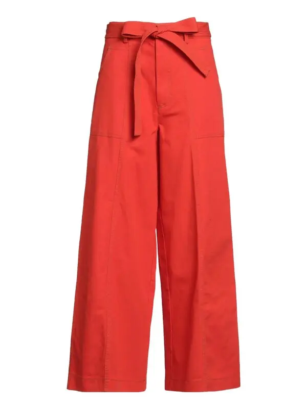 Farm Rio Wide Leg Trousers - Red