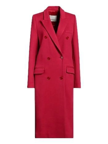 Isabel Marant Étoile Double-breasted Overcoat - Red