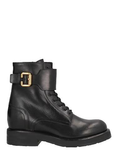 Chloé Ankle Boots With Buckle Detail - Black
