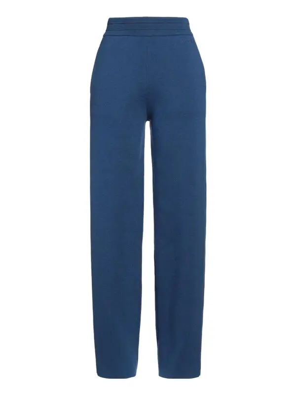 Burberry Loose Knit Pants - Blue