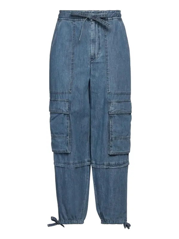 Isabel Marant Étoile Cargo Jeans - Blue
