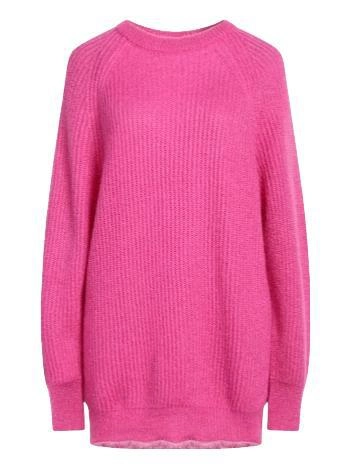 Max Mara Long-sleeved Round Neck Top - Pink