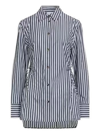 GANNI Striped Shirts - Gray