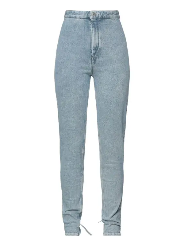 Isabel Marant Étoile Light Wash Skinny Jeans - Gray