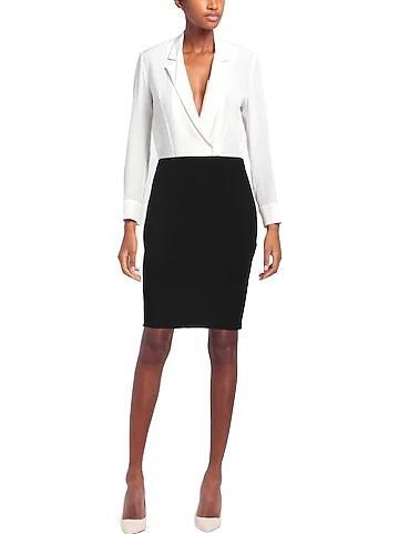 Saint Laurent Stretchy Knitted Skirt - Black