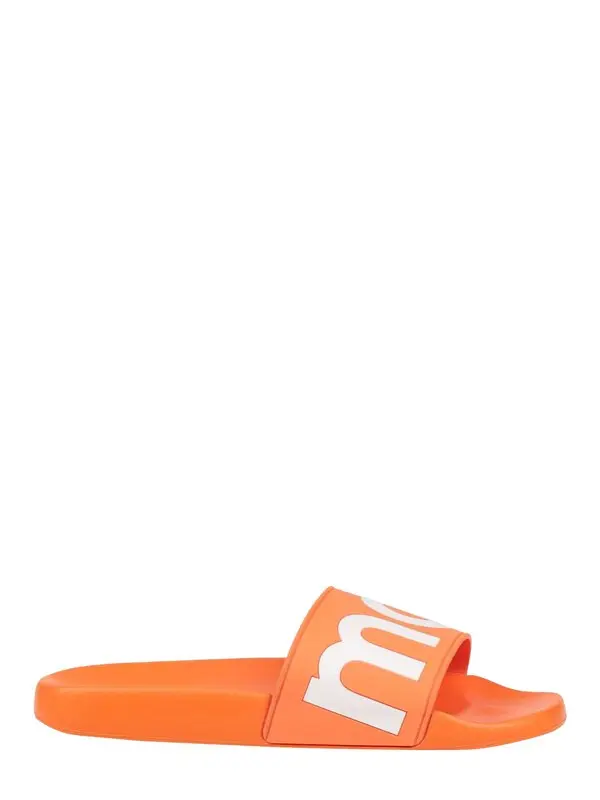 Isabel Marant Étoile Two-tone Rubber Slides - Orange