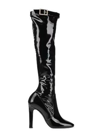 Saint Laurent Leather Boots - Black