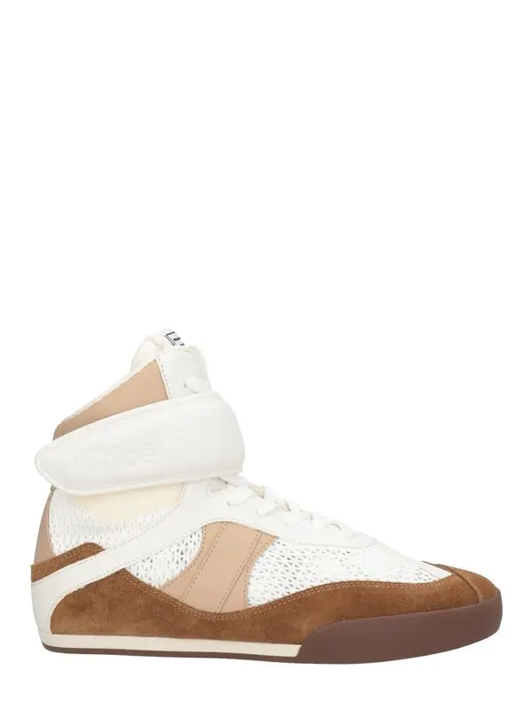 Chloé High-top Casual Sneakers - White