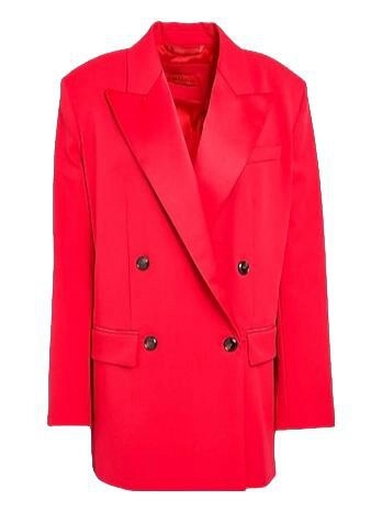 MAXCO. Double-breasted Blazer - Red