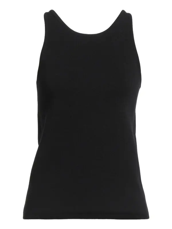 Max Mara Lightweight Knit Vest - Black